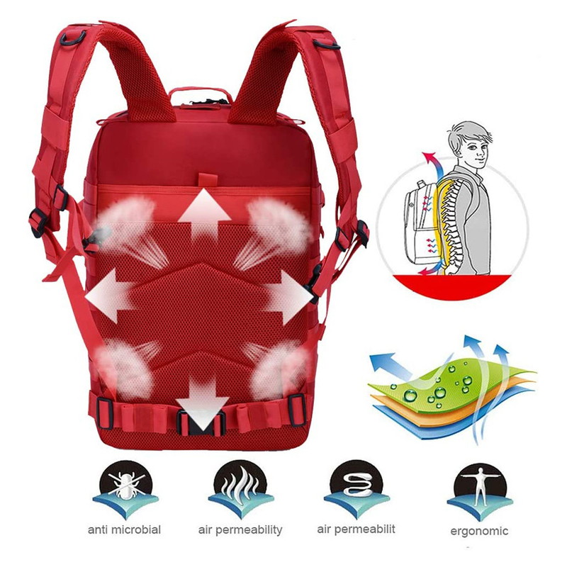 Outdoor Military Style Tactical Backpack First Aid Backpack Emergency ...