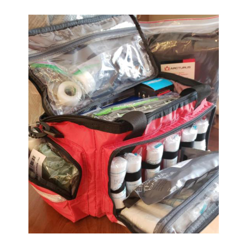 First Aid Trauma Jump Bag First Responder Nurse Medical Medic Duffel ...