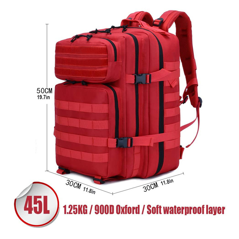 Outdoor Military Style Tactical Backpack First Aid Backpack Emergency ...